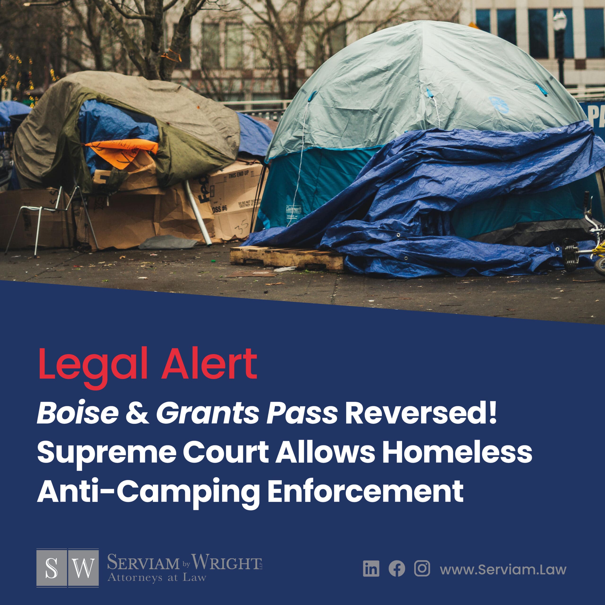 Boise and Grants Pass Reversed I Serviam Law