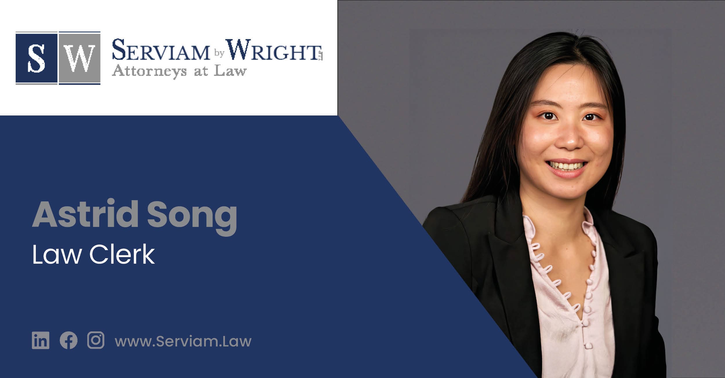 Astrid Song | Serviam Law