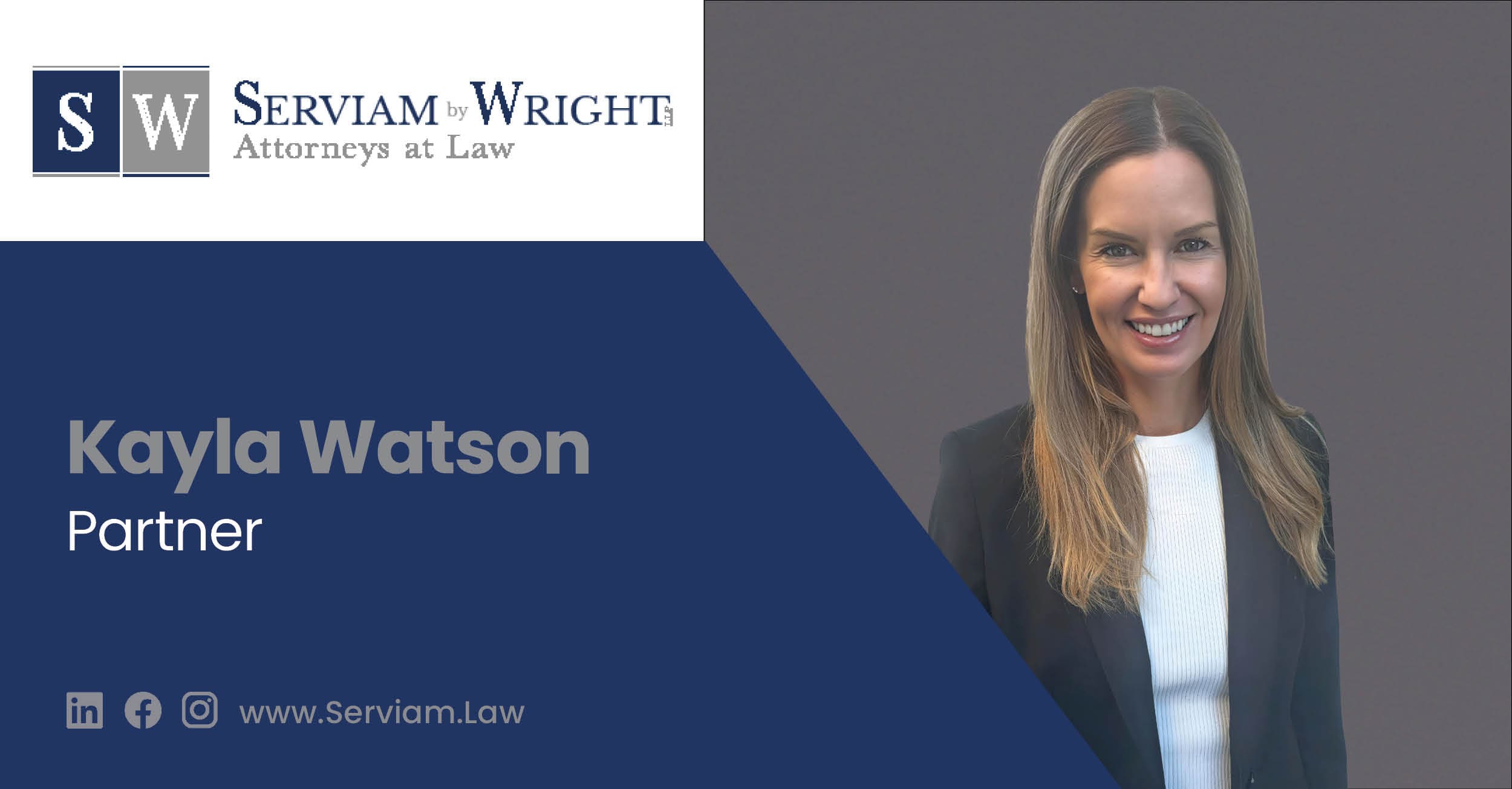 Kayla Watson | Serviam Law